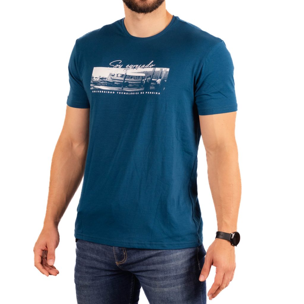 T-shirt “Soy Egresado” Azul – Hombre – Tienda UTP