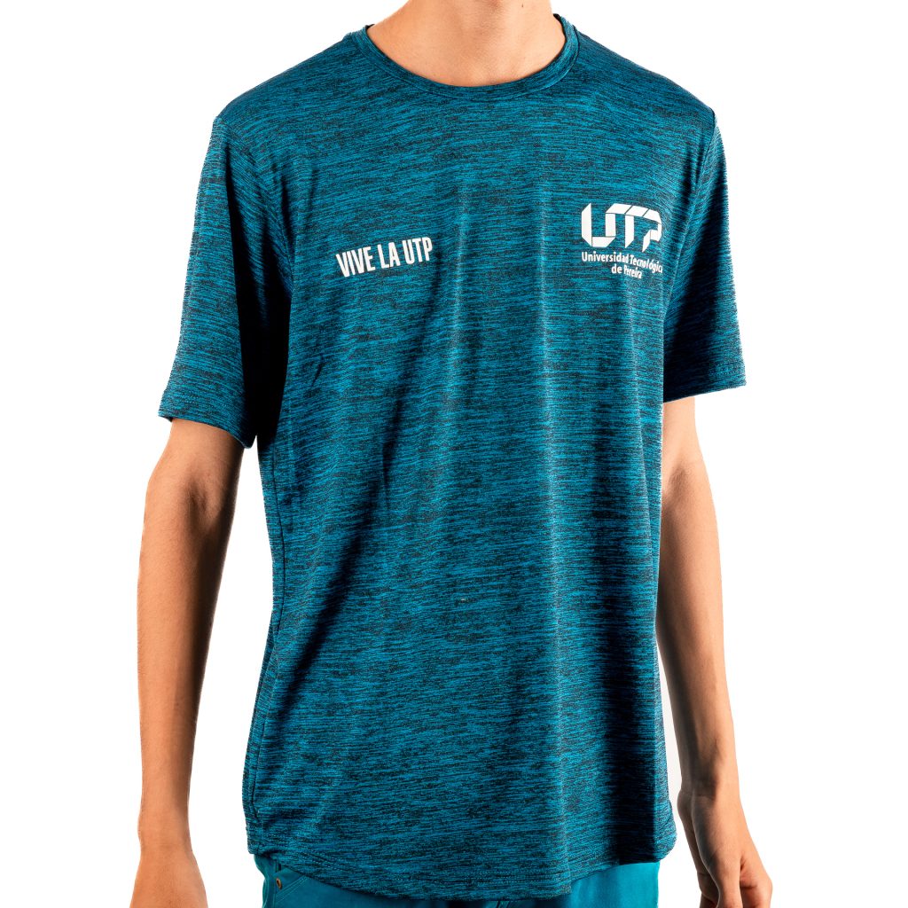 Camiseta polo verde con azul mujer – Tienda UTP